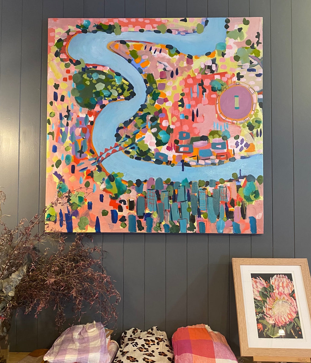 Brisbane River – Bristle by Melissa Simmonds