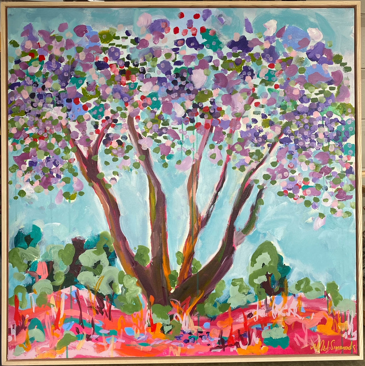 Purple Snow – Bristle by Melissa Simmonds